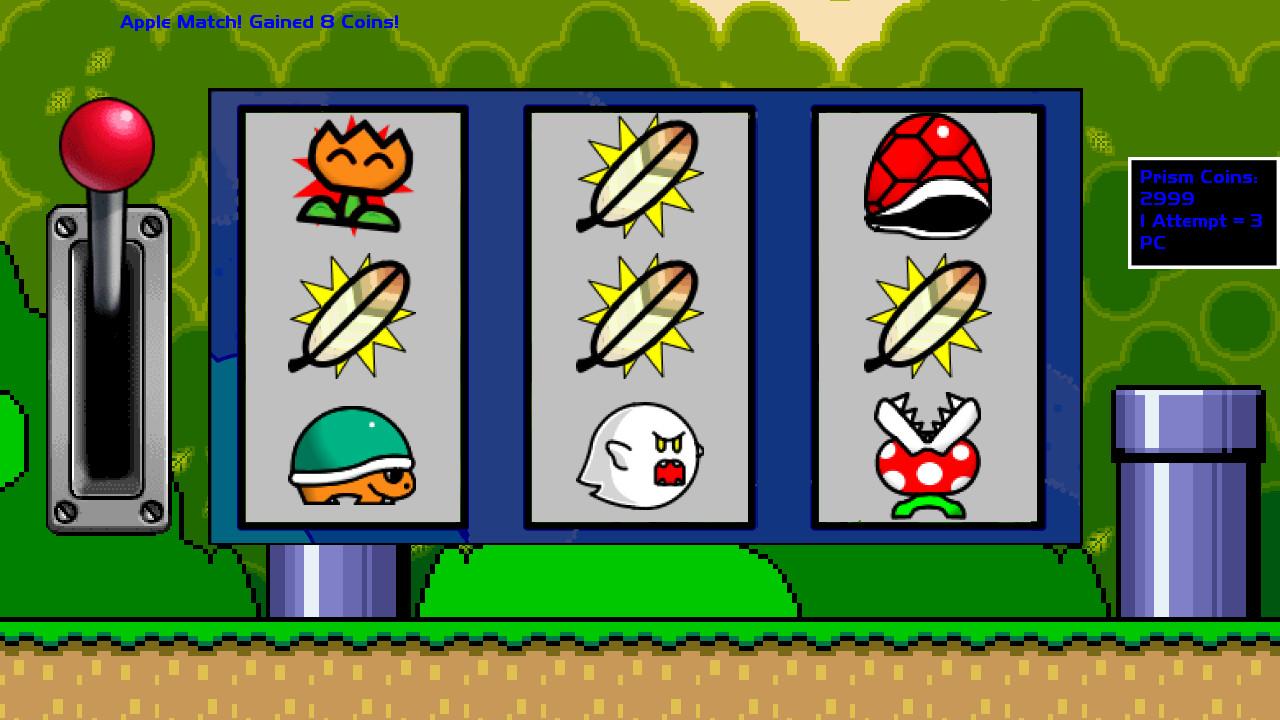 Super Mario World Slots Mod for Prism Cross | PC Mods