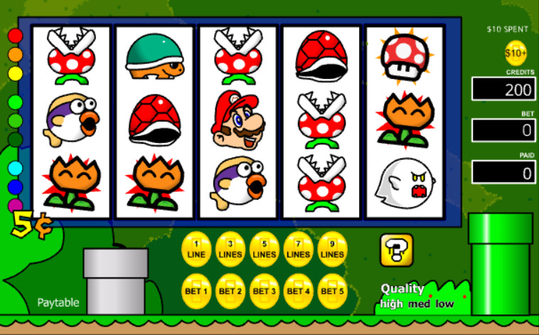 Super Mario World Slots Mod for Prism Cross | PC Mods