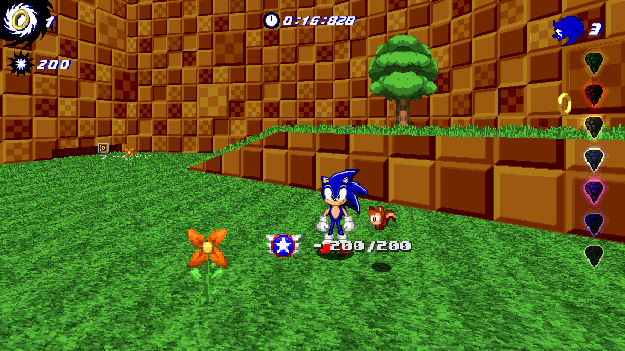Better XSonic 100% Save file Mod for Sonic Robo Blast 2 | SRB2 Mods