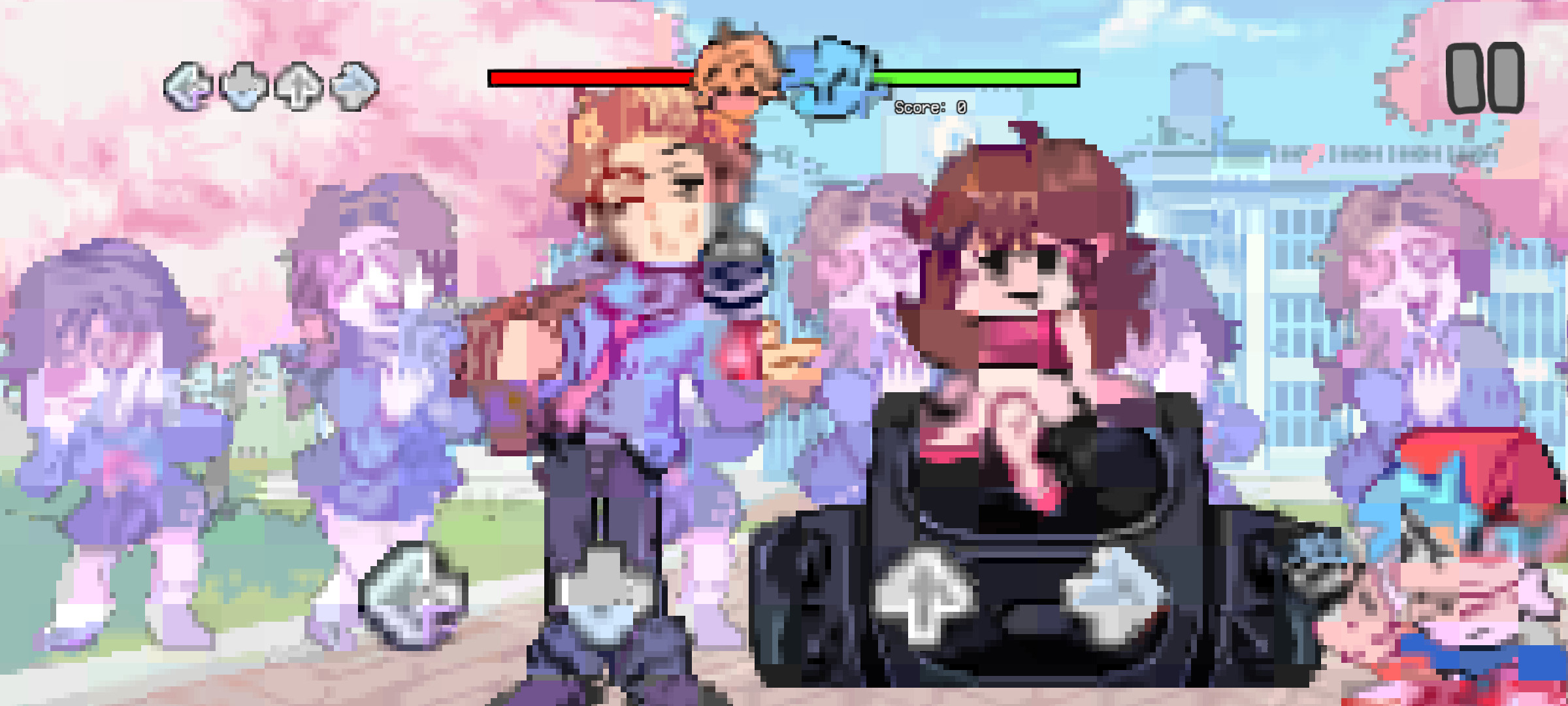 Fried Pixels (V-Slice Mobile-Only) Mod for Friday Night Funkin' | FNF Mods