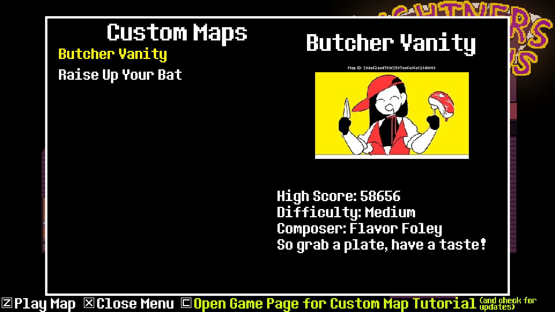 Butcher Vanity - Flavor Foley Mod for Deltarune: Lightners Live Plus | D:LLP Mods