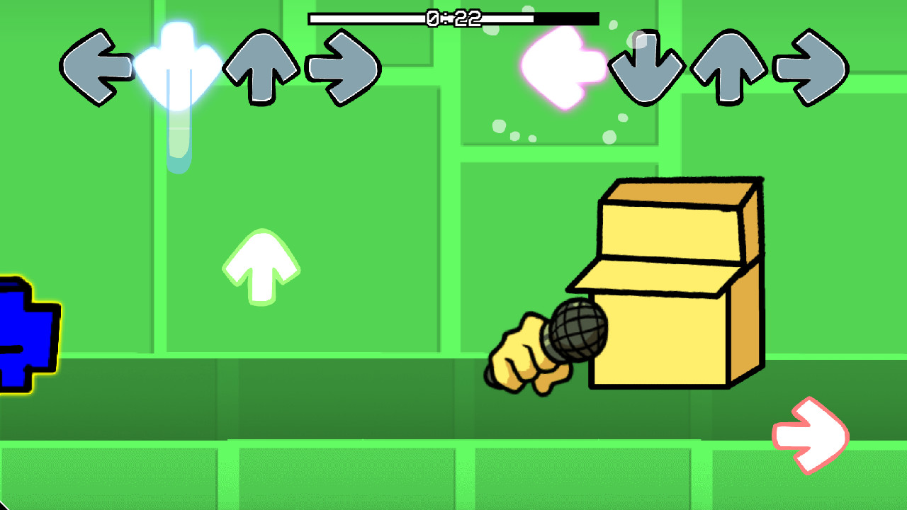 Geometry Dash x FNF': A 3D Adventure Mod for Friday Night Funkin' | FNF ...