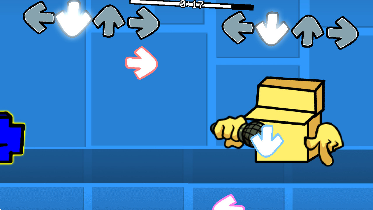 Geometry Dash x FNF': A 3D Adventure Mod for Friday Night Funkin' | FNF ...