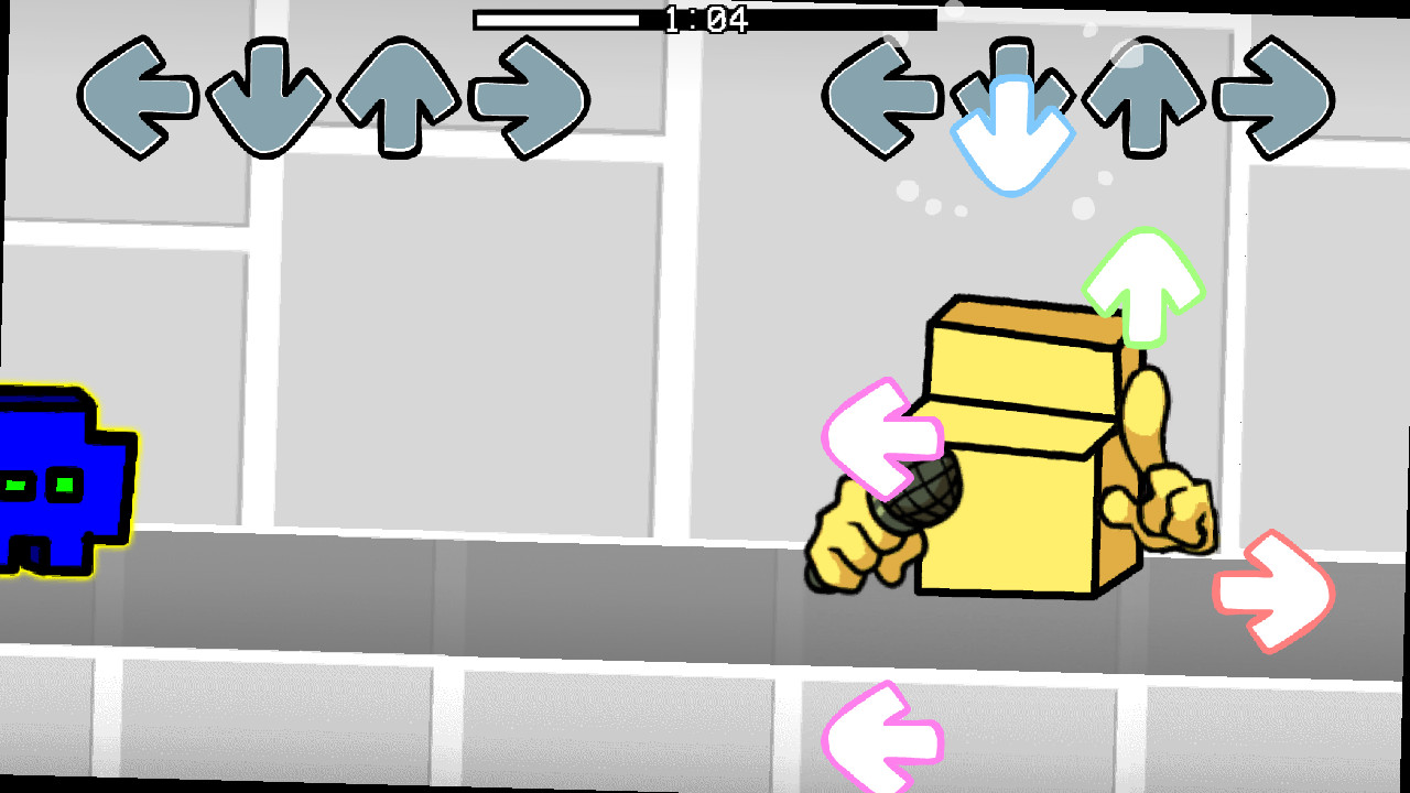 Geometry Dash x FNF': A 3D Adventure Mod for Friday Night Funkin' | FNF ...