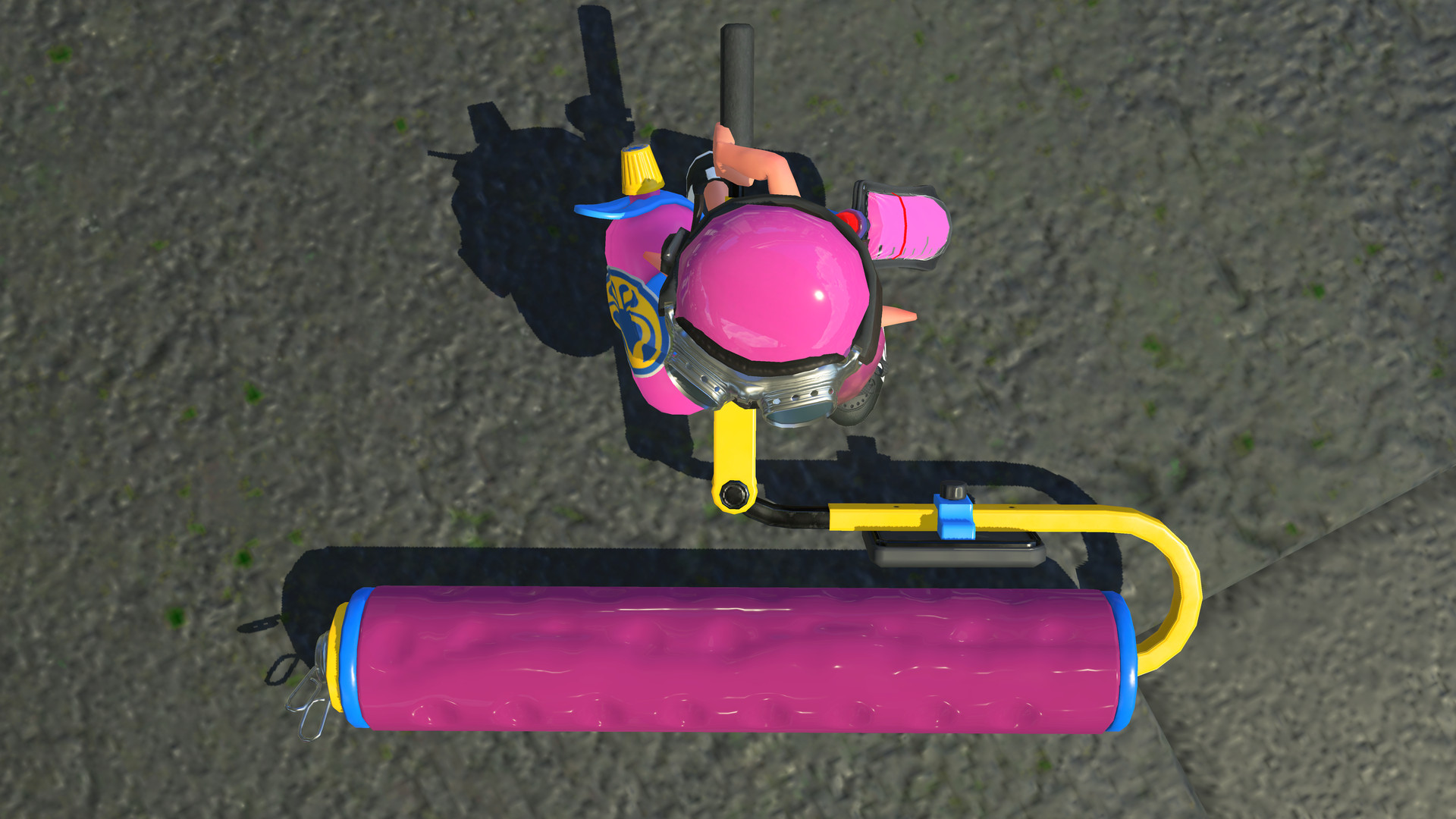 Classic Color Krak-On Splat Roller Mod for Splatoon 3 | Splatoon 3 Mods
