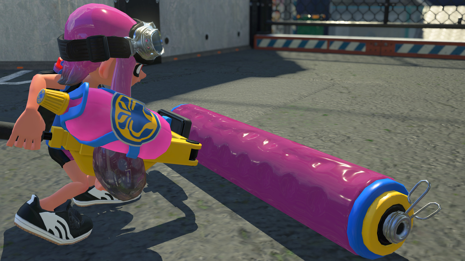 Classic Color Krak-On Splat Roller Mod for Splatoon 3 | Splatoon 3 Mods