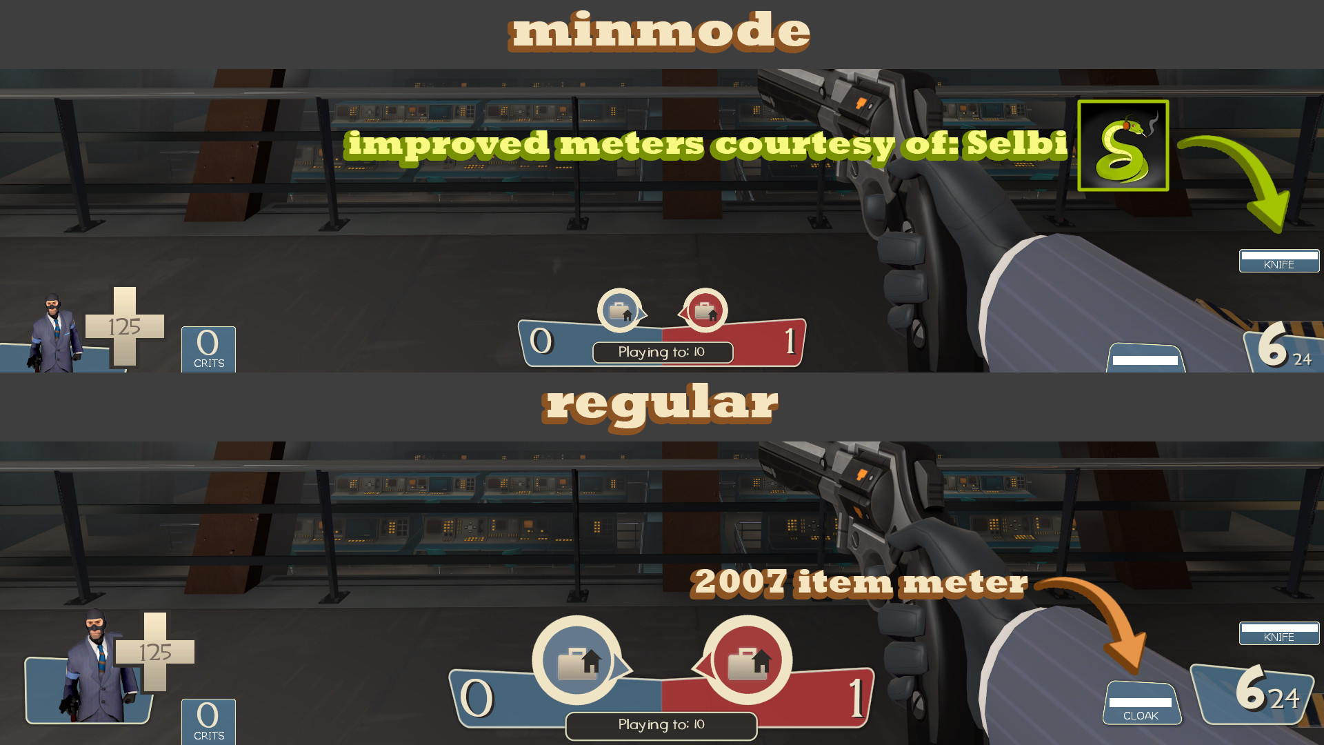 Golden GUI Mod for Team Fortress 2 | TF2 Mods
