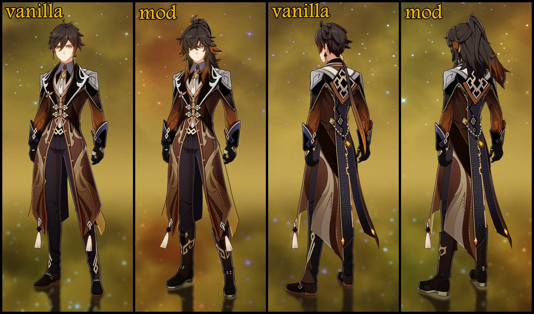 Zhongli x Jing Yuan [Multitoggle] Mod for Genshin Impact | GI Mods