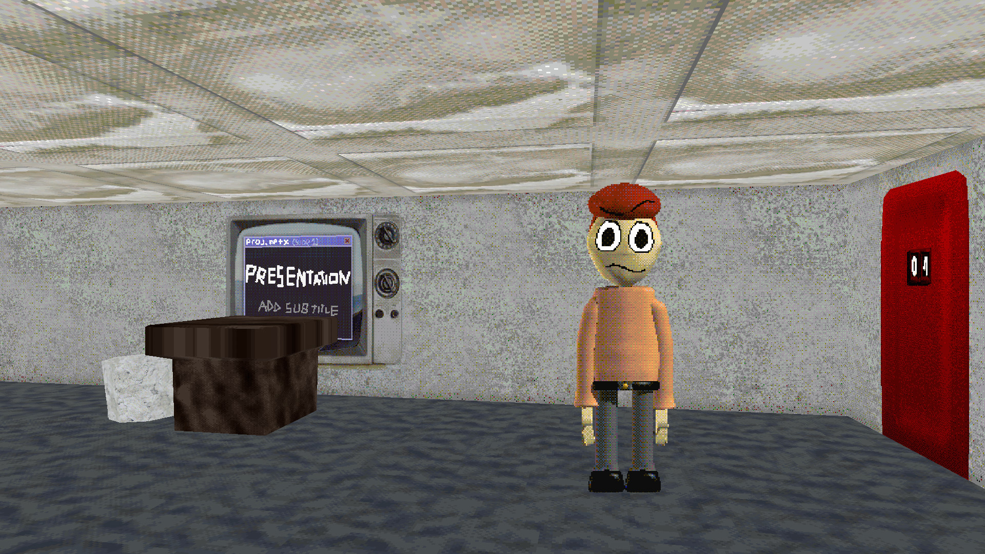 Meet Mark Mc. Marketing: Shady Business Mod for Baldi's Basics | Baldi Mods