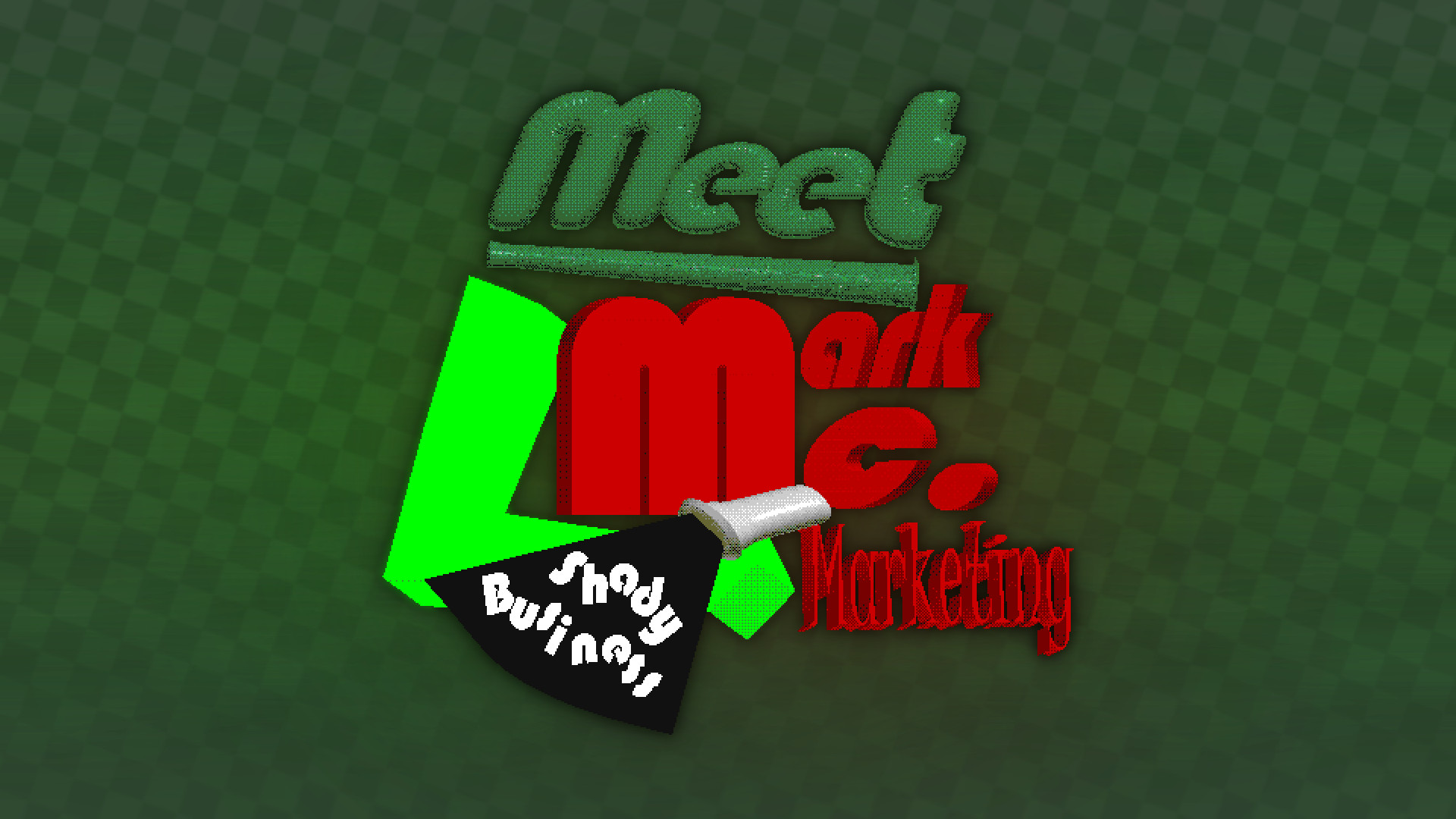 Meet Mark Mc. Marketing: Shady Business Mod for Baldi's Basics | Baldi Mods