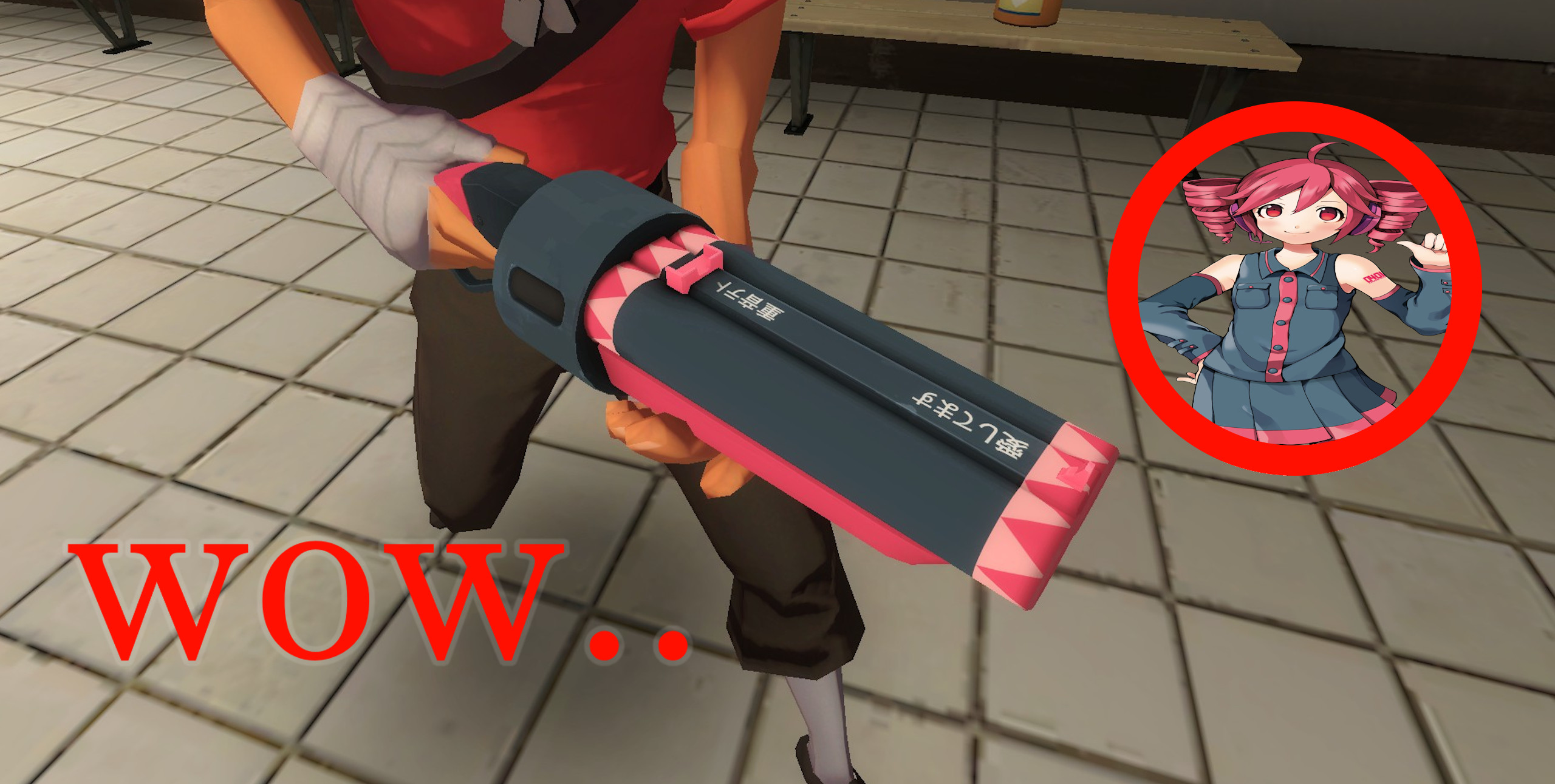 teto themed scattergun Mod for Team Fortress 2 | TF2 Mods