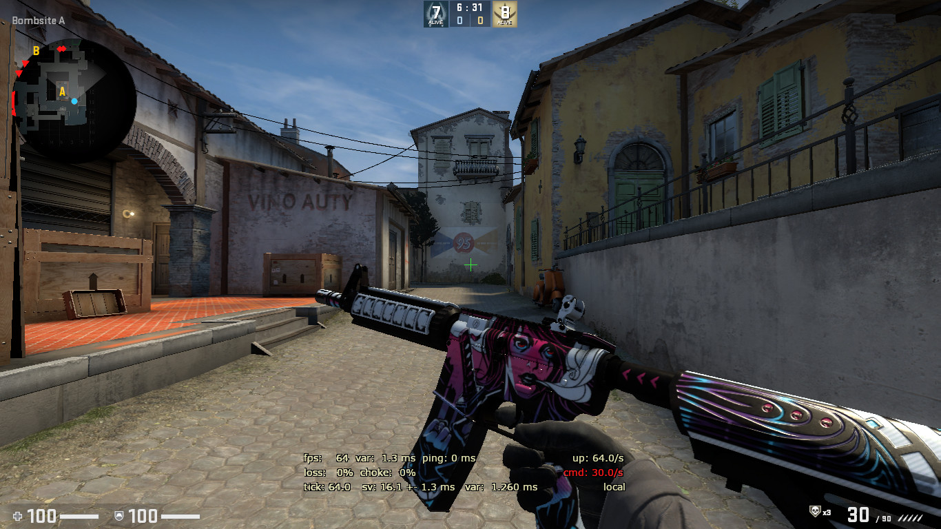 M4A4 | Neo-Noir Mod for Counter-Strike: Source Offensive | CS:SO Mods
