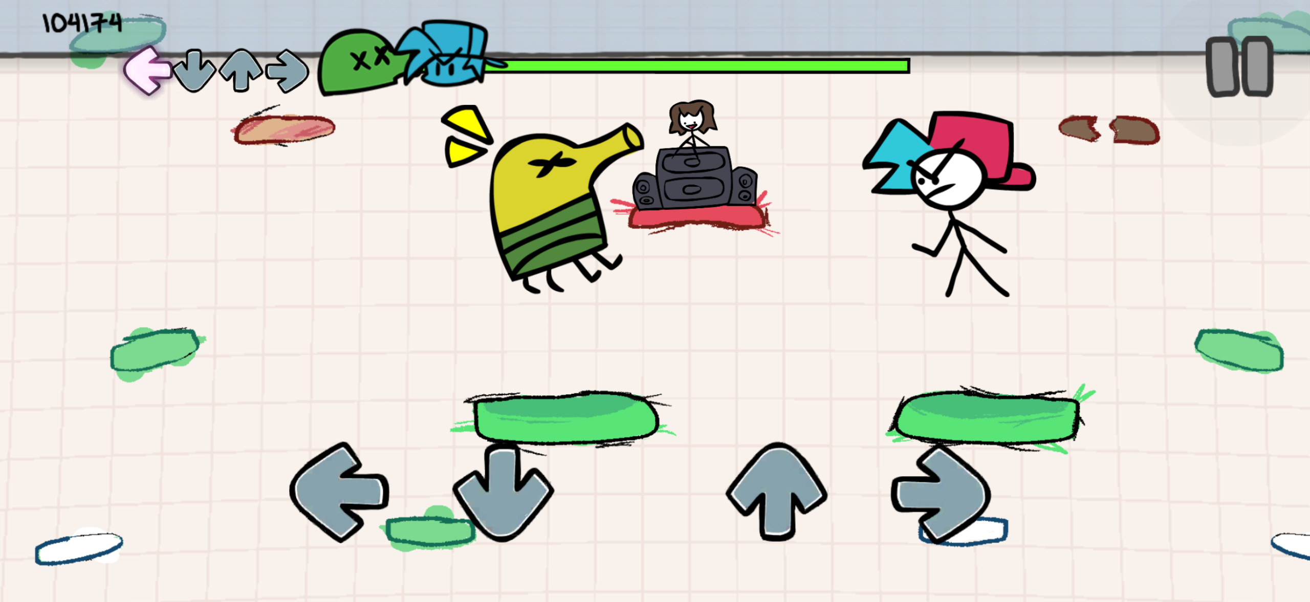 Spring: Doodle Funk (V-Slice) Mod for Friday Night Funkin' | FNF Mods