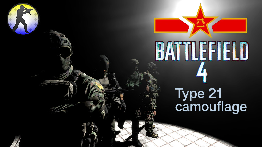 Battlefield 4 Type 21 camouflage player Mod for Counter-Strike: Source | CS:S Mods