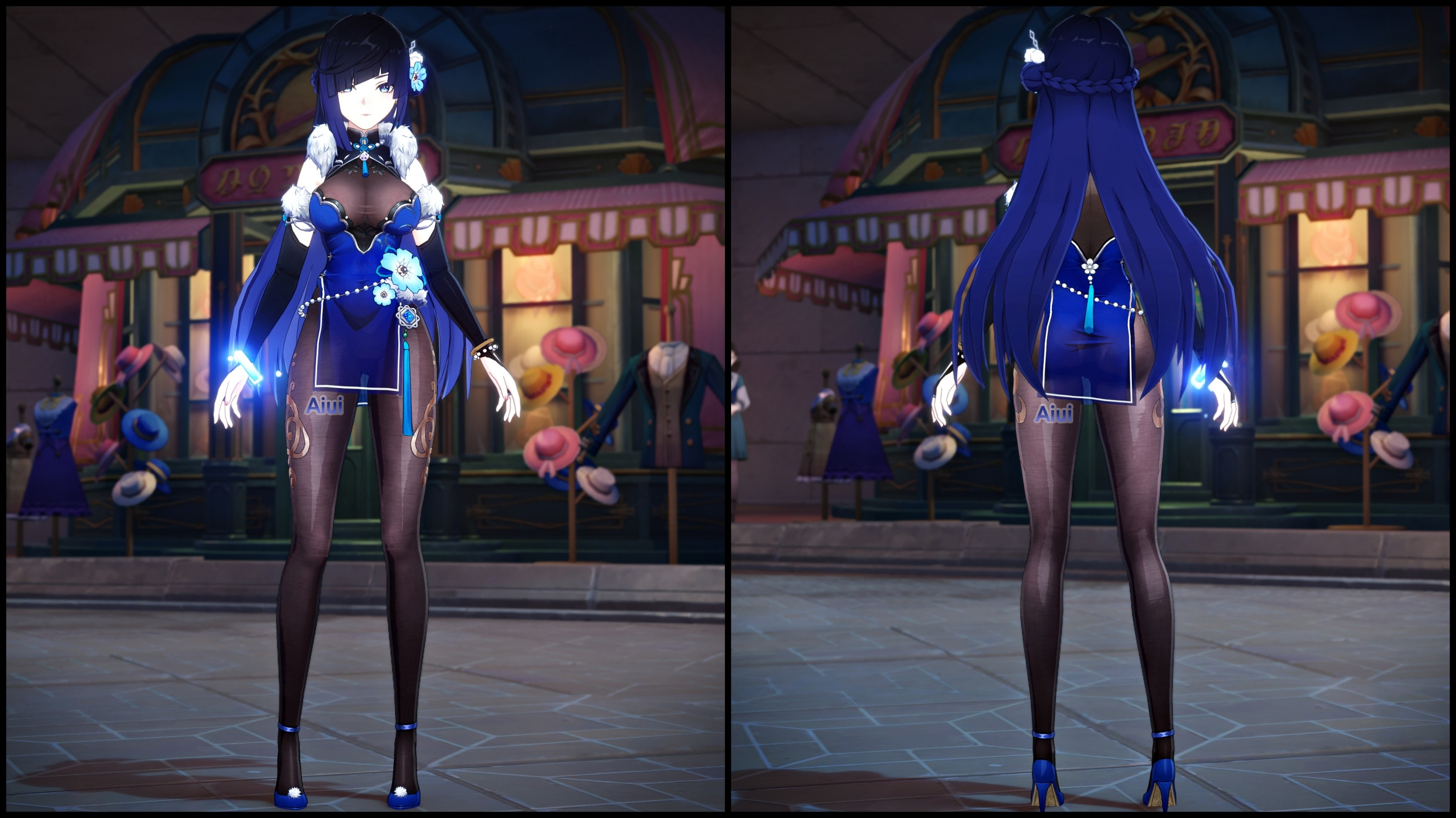 Yelan Qipao Mod Mod for Genshin Impact | GI Mods