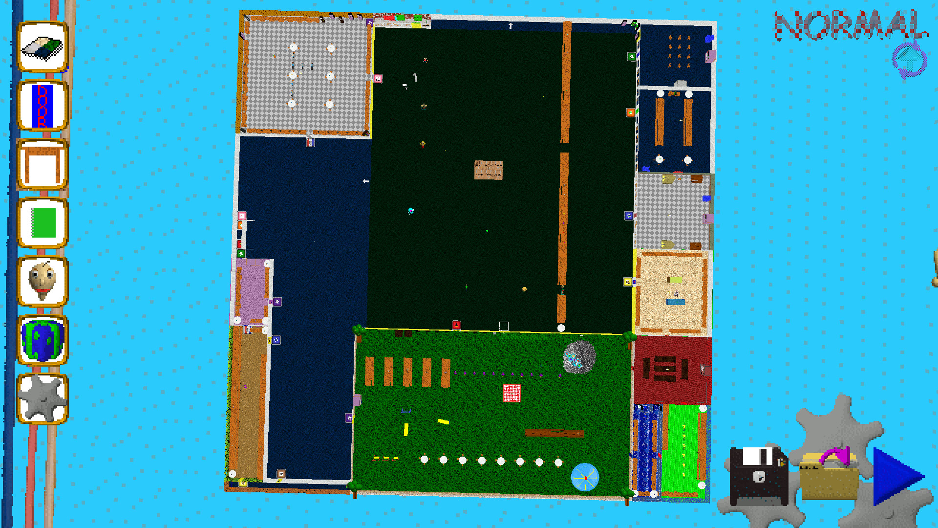 (0.11.x) my longer map Mod for Baldi's Basics | Baldi Mods