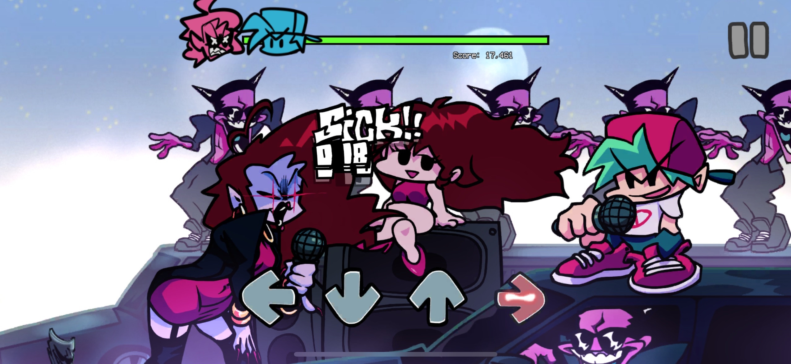 Middlescroll [V-Slice Mod] Mod for Friday Night Funkin' | FNF Mods