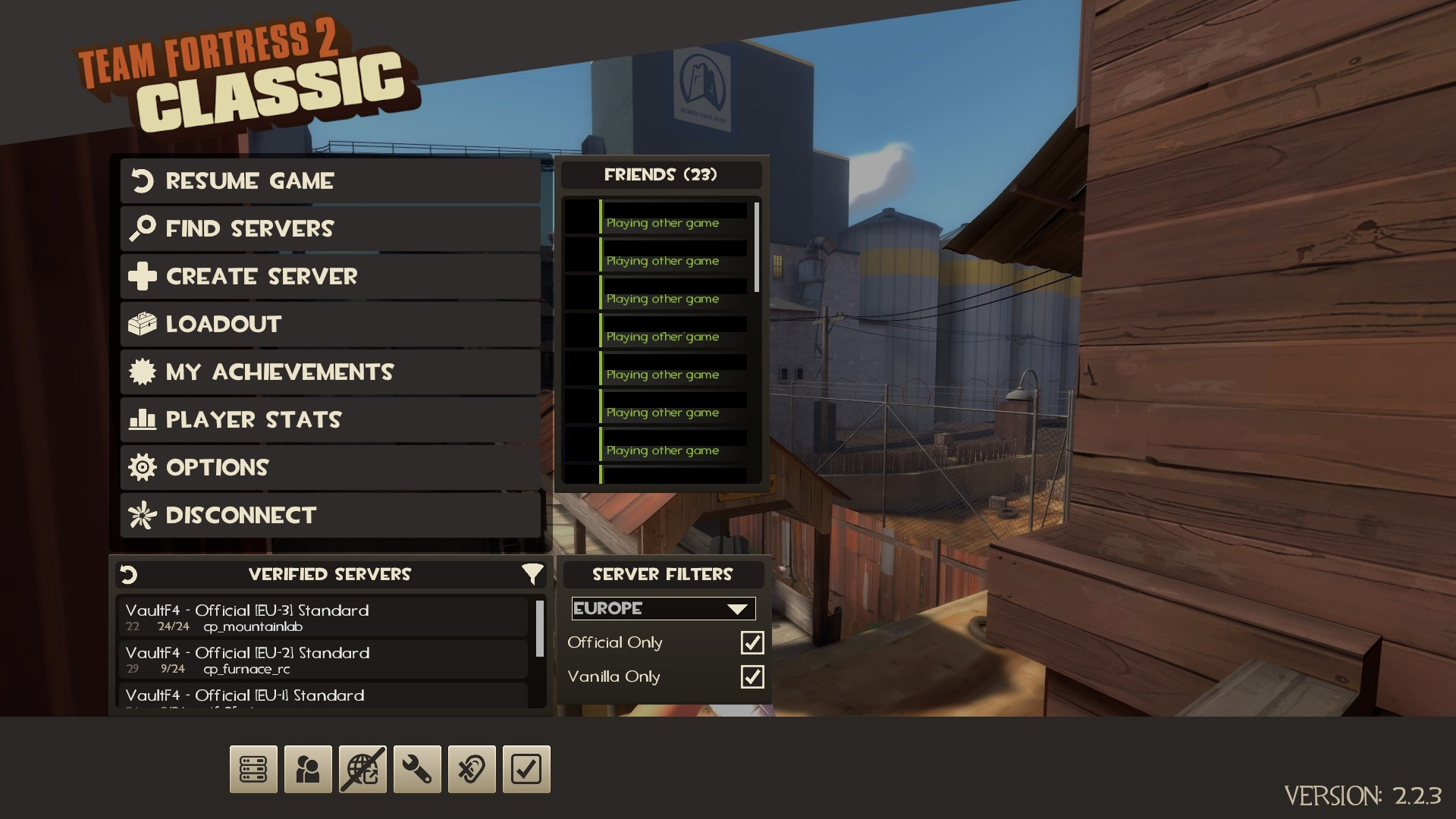 Xbox360 Styled Main Menu (Sourcemod TF2c) Mod for Team Fortress 2 ...