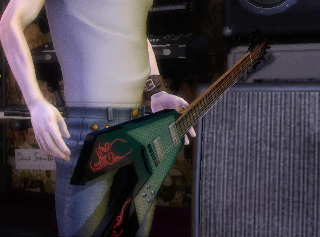 Eddie Riggs' Guitar Updated Version (For Xbox 360) Mod for Rock Band 3 ...