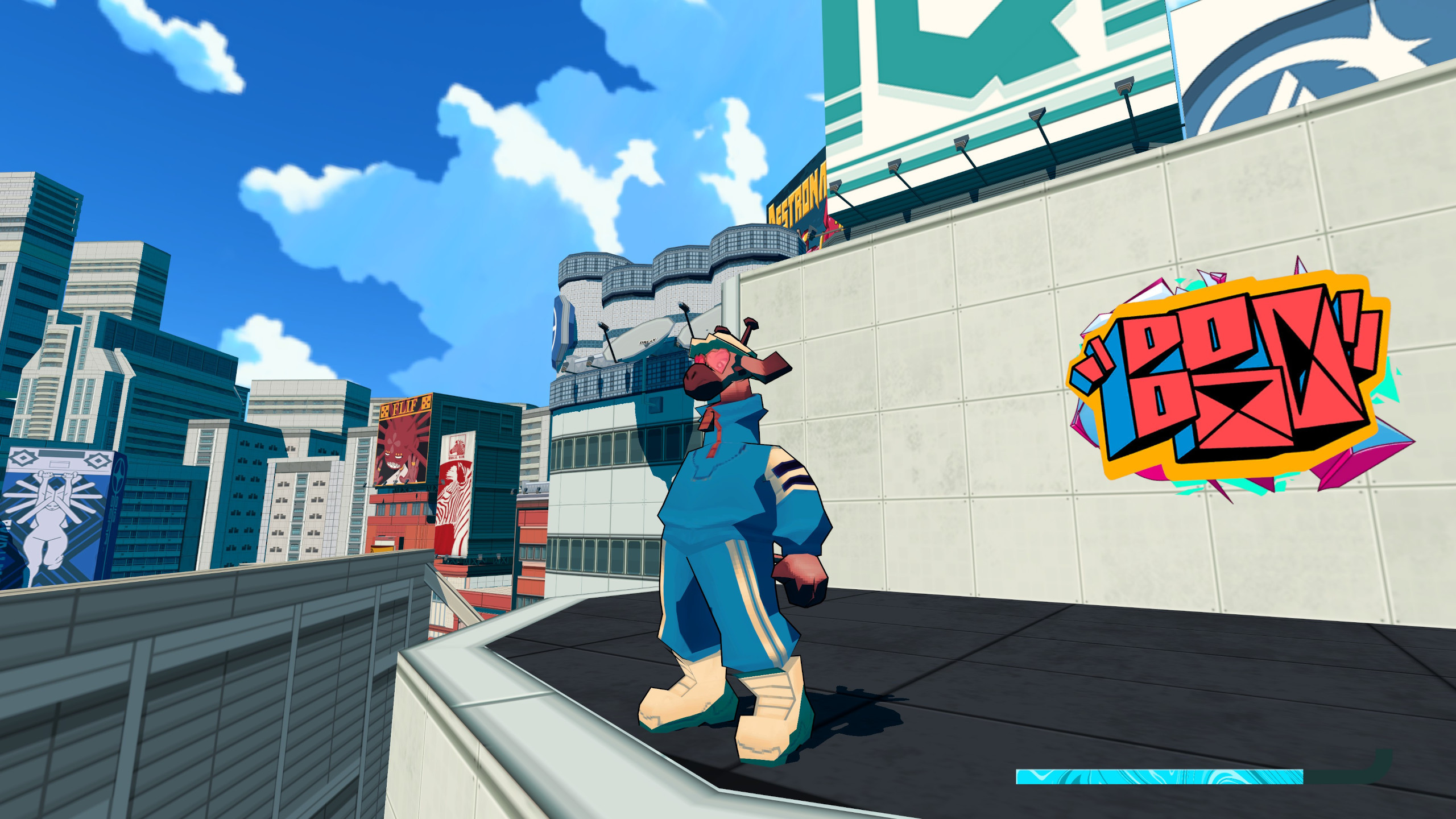 Shake the Giraffe Mod for Bomb Rush Cyberfunk | BRC Mods