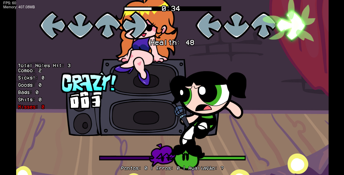 Playable B-Side PPG (FanMade) + FLA Mod for Friday Night Funkin' | FNF Mods