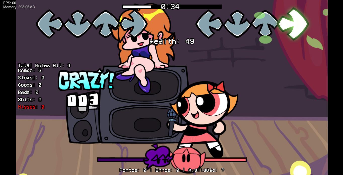 Playable B-Side PPG (FanMade) + FLA Mod for Friday Night Funkin' | FNF Mods