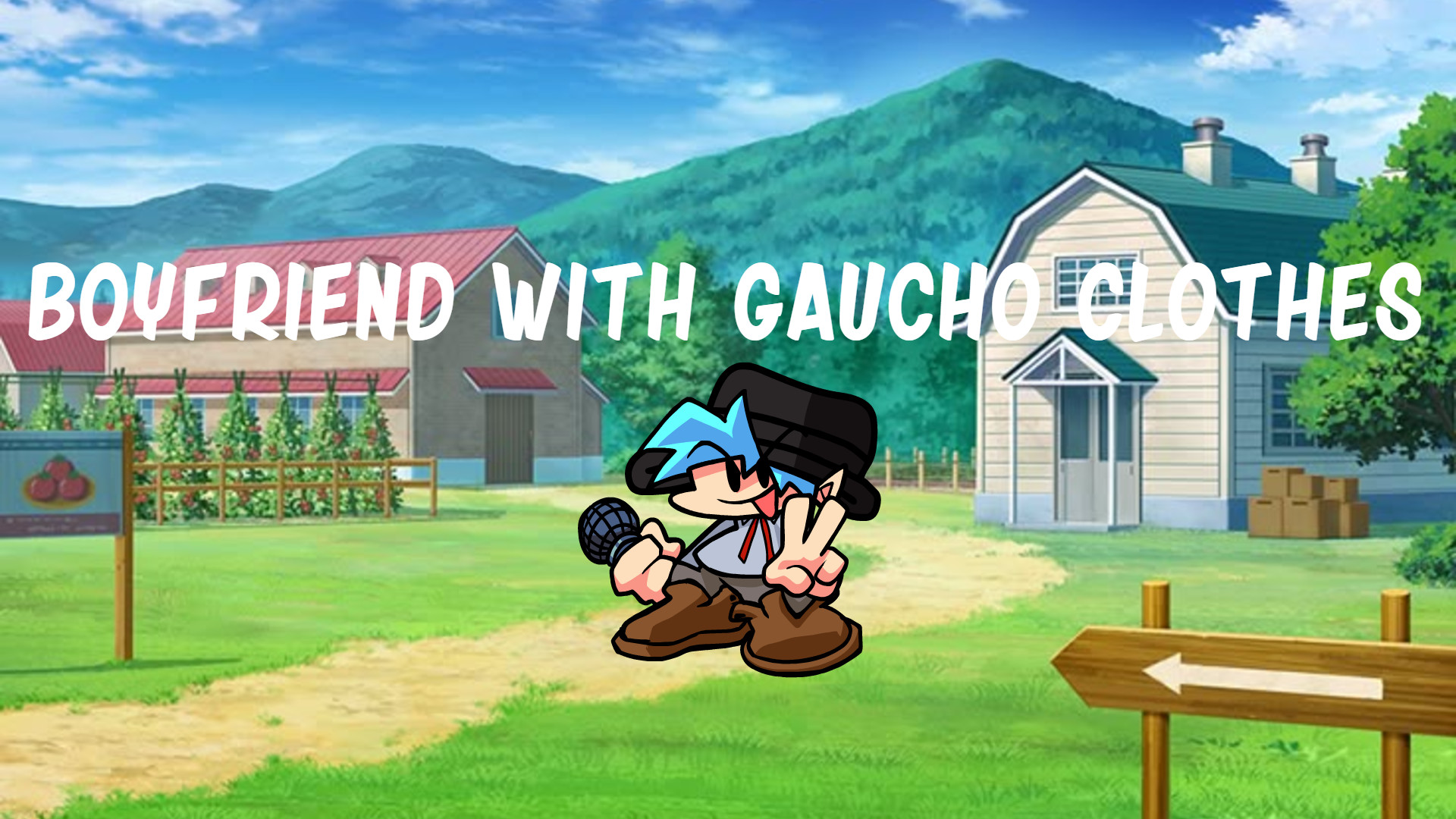 Boyfriend With Gaucho Clothes + FLA Mod for Friday Night Funkin' | FNF Mods