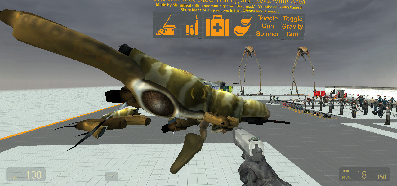 gunship concept art Mod for Half-Life 2 | HL2 Mods