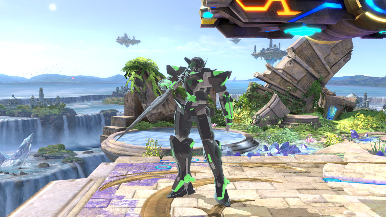 Gundam Exia Over joker Mod for Super Smash Bros. Ultimate | SSBU Mods