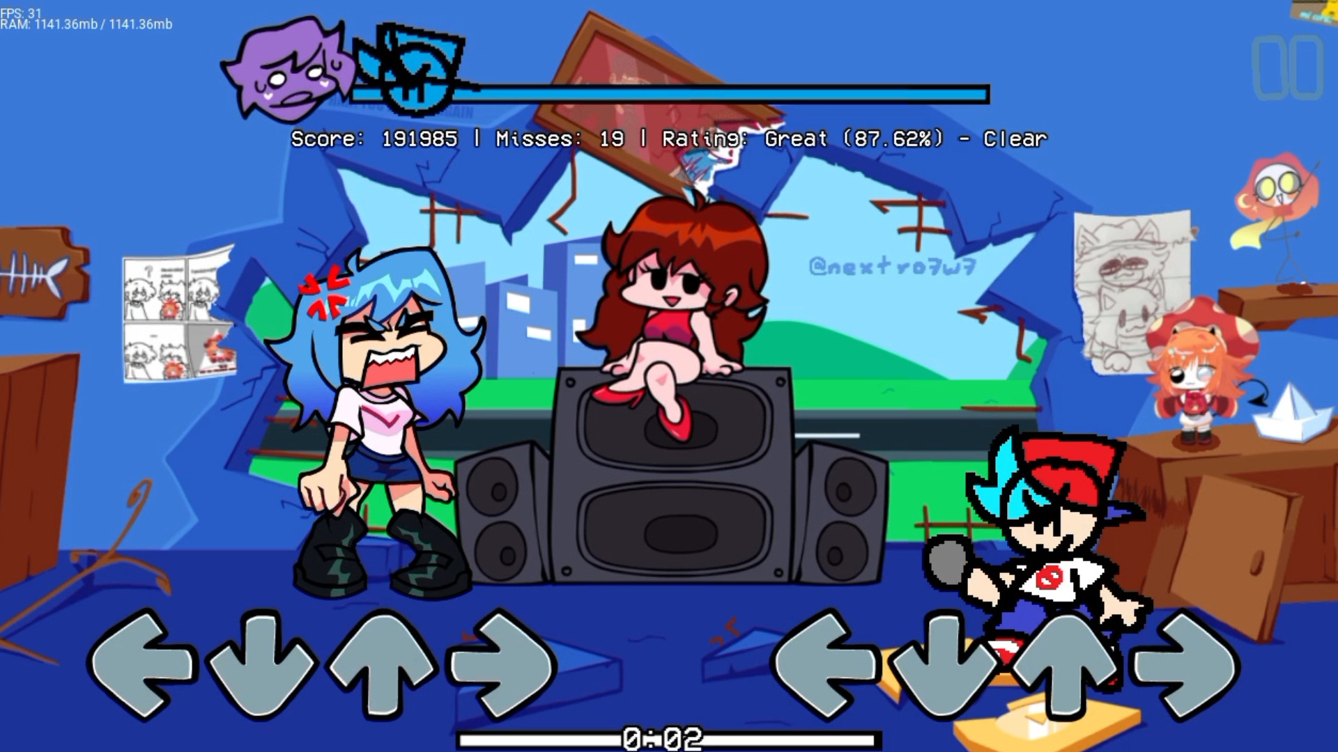 Nonsense V1.5 but Every Turn a Different Characte Mod for Friday Night ...