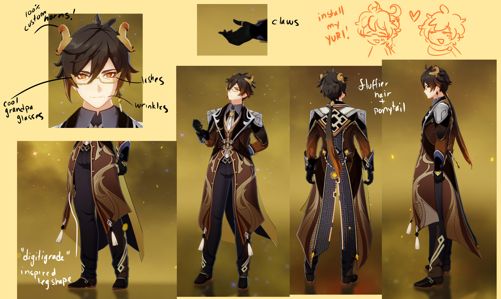 grandpa zhongli! Mod for Genshin Impact | GI Mods