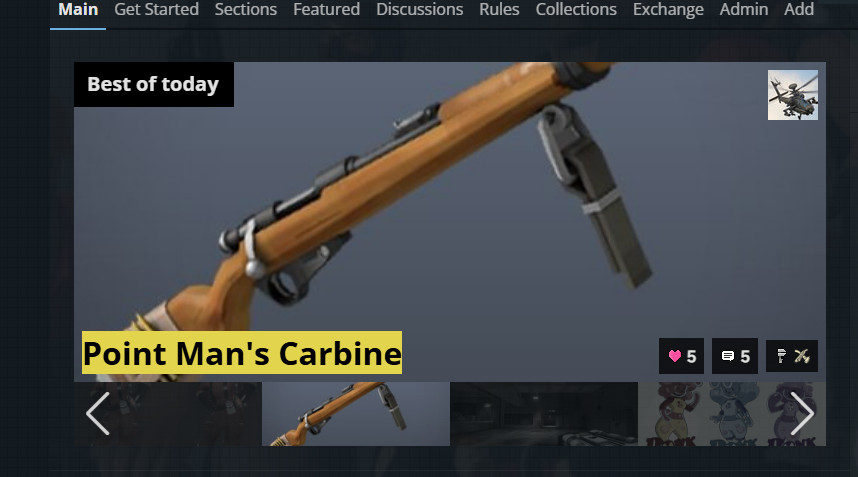 Point Man's Carbine Mod for Team Fortress 2 | TF2 Mods