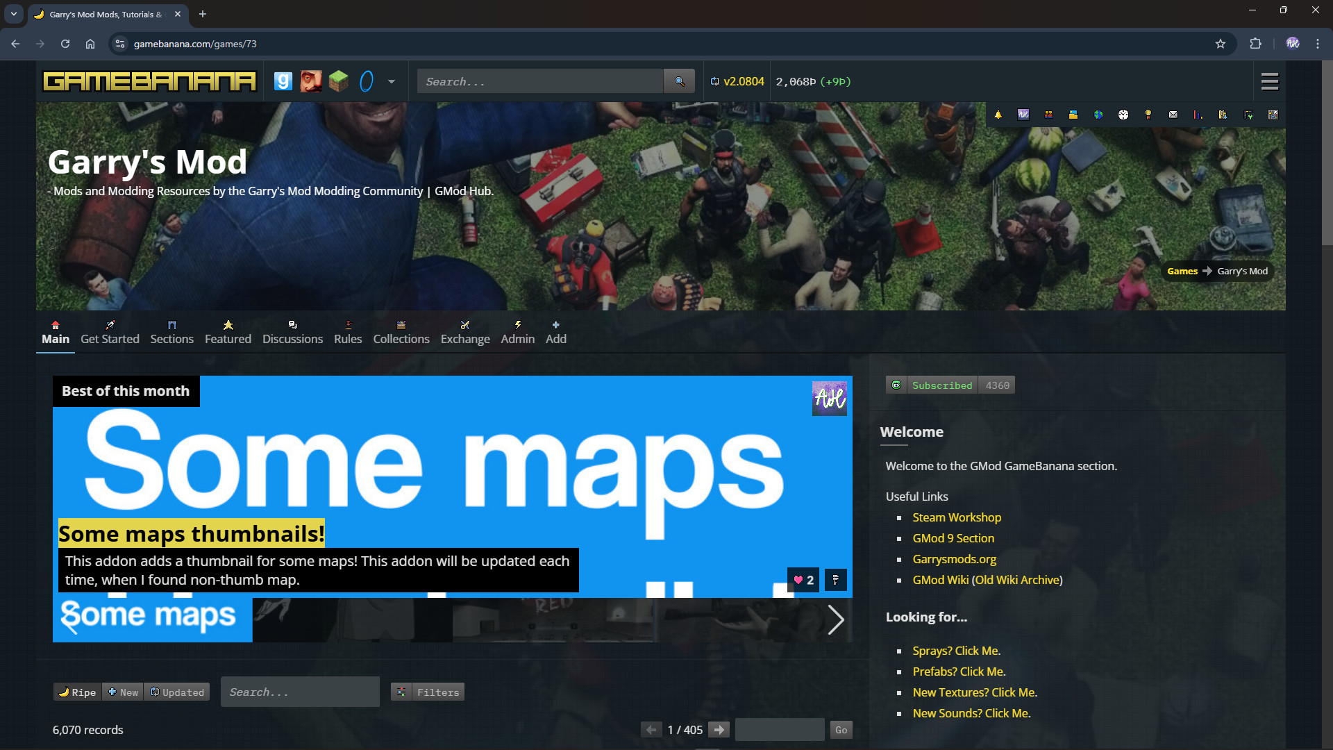 Some maps thumbnails! Mod for Garry's Mod | GMod Mods