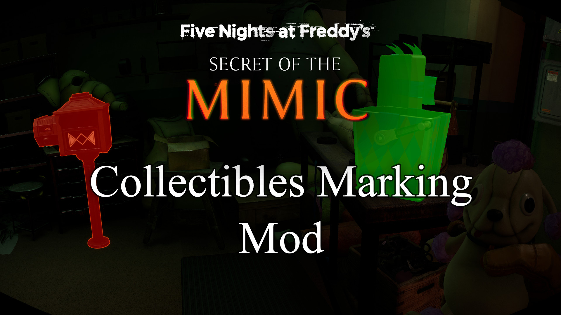 SOTM Collectibles Marking Mod for Five Nights at Freddy's Secret of The ...