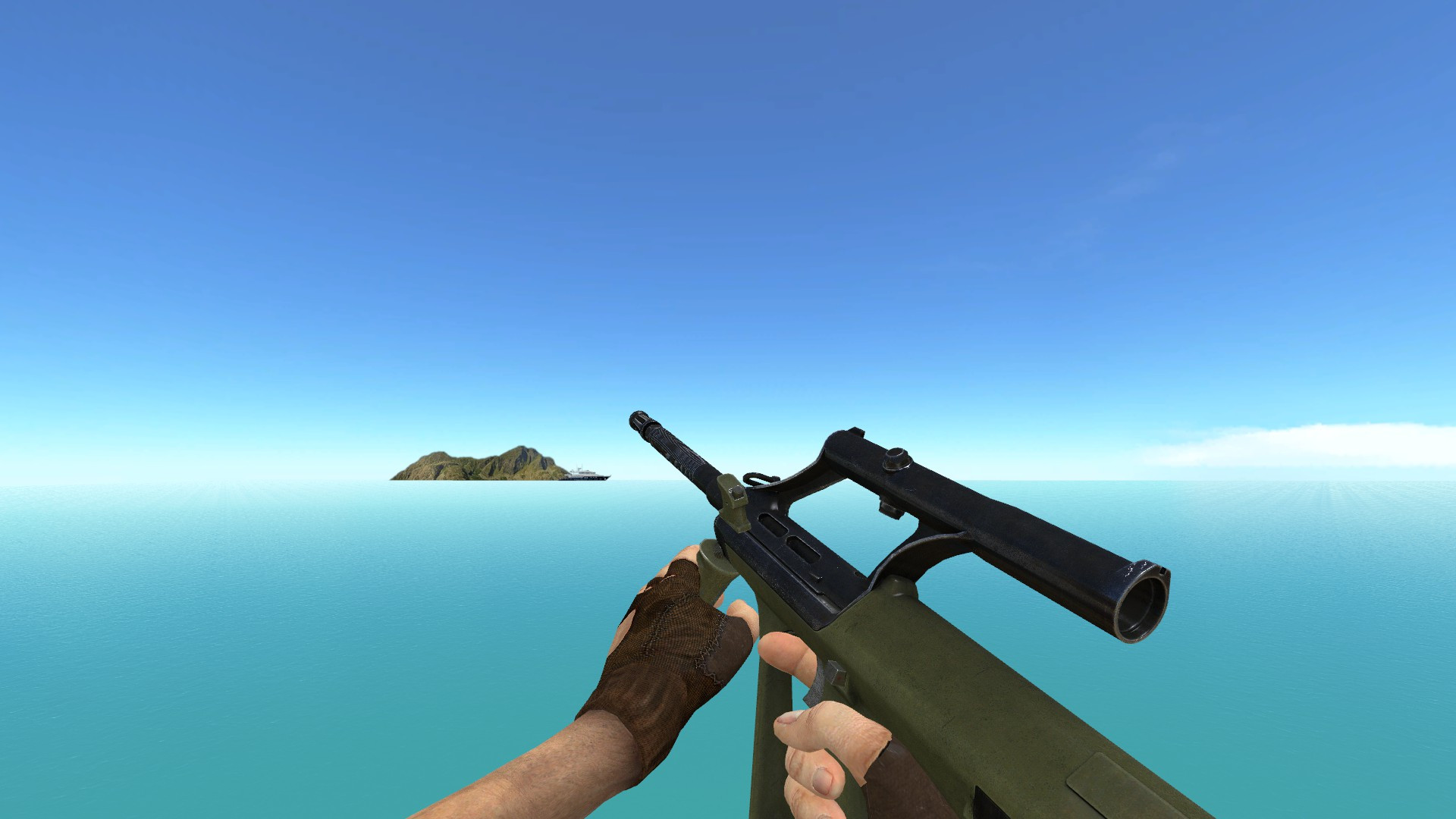 Sarvs AUG on IIopn's anims Mod for Counter-Strike: Source | CS:S Mods