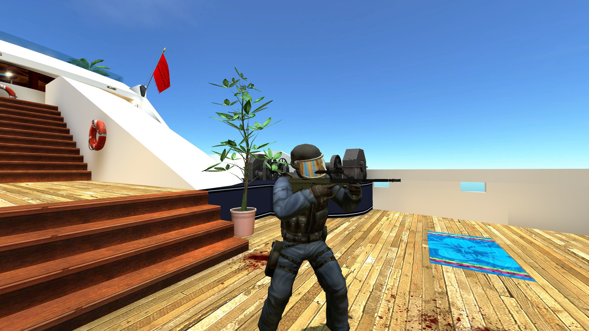 Sarvs AUG on IIopn's anims Mod for Counter-Strike: Source | CS:S Mods