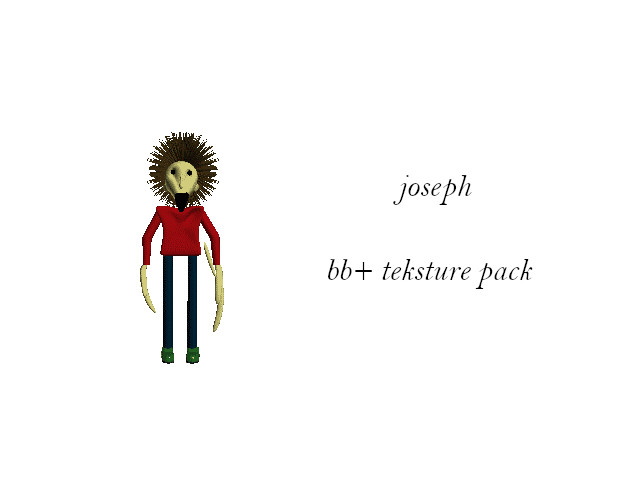 joseph texture pack (0.11) Mod for Baldi's Basics | Baldi Mods