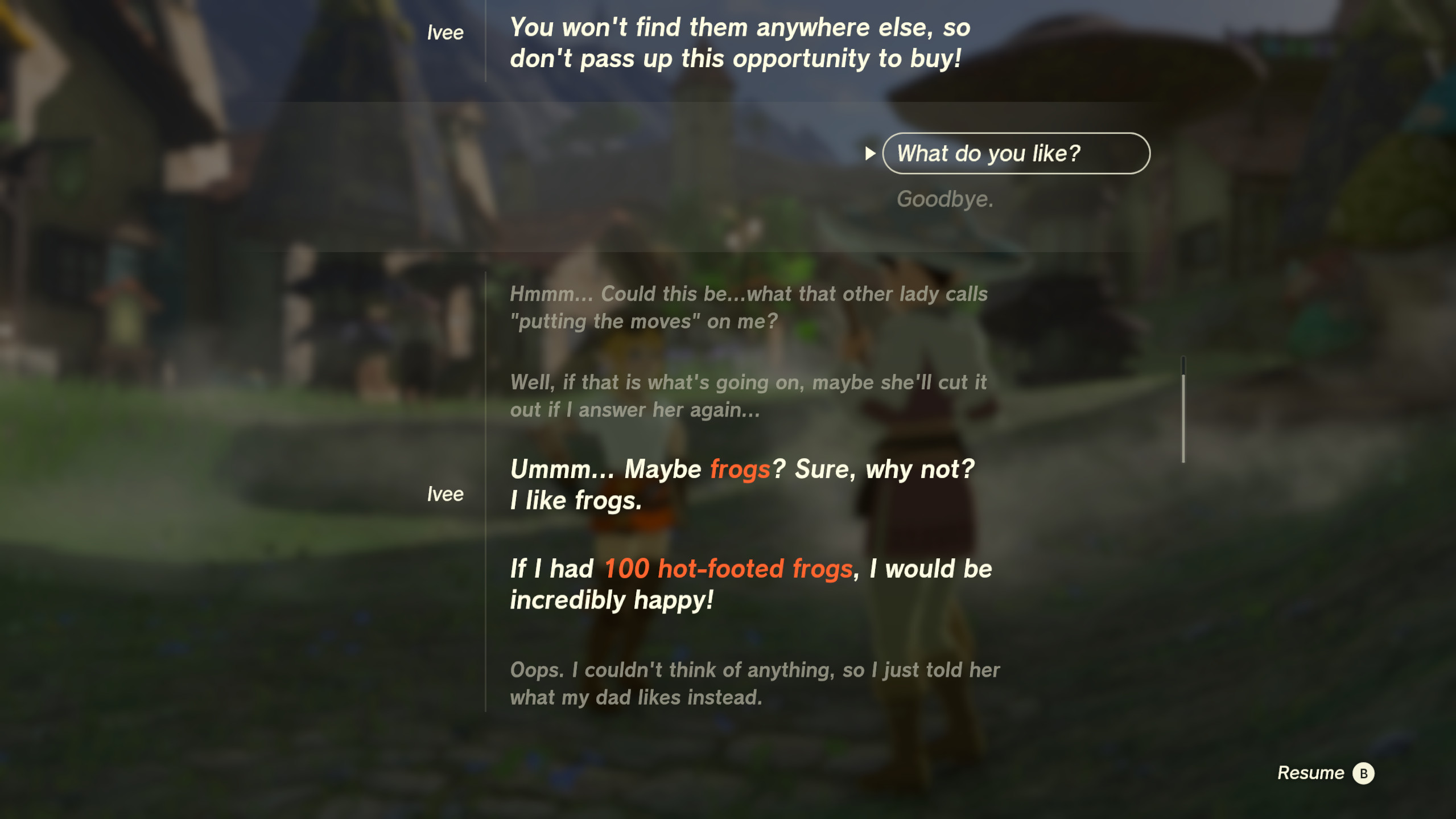 Linkle Dialogue Fix Mod for The Legend of Zelda: Tears of the Kingdom ...