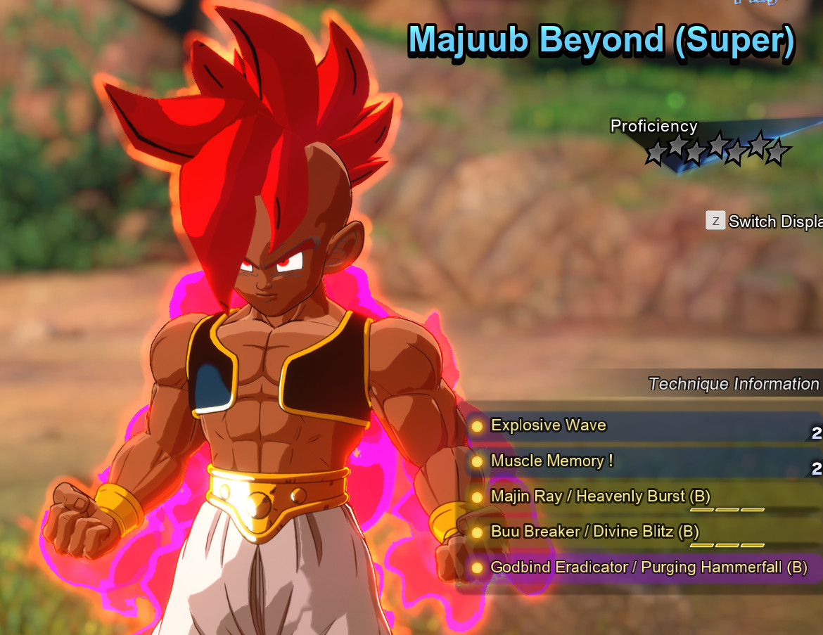 Majuub Beyond (NEW SLOT) ---> 6 MOVES Mod for Dragon Ball: Sparking ...