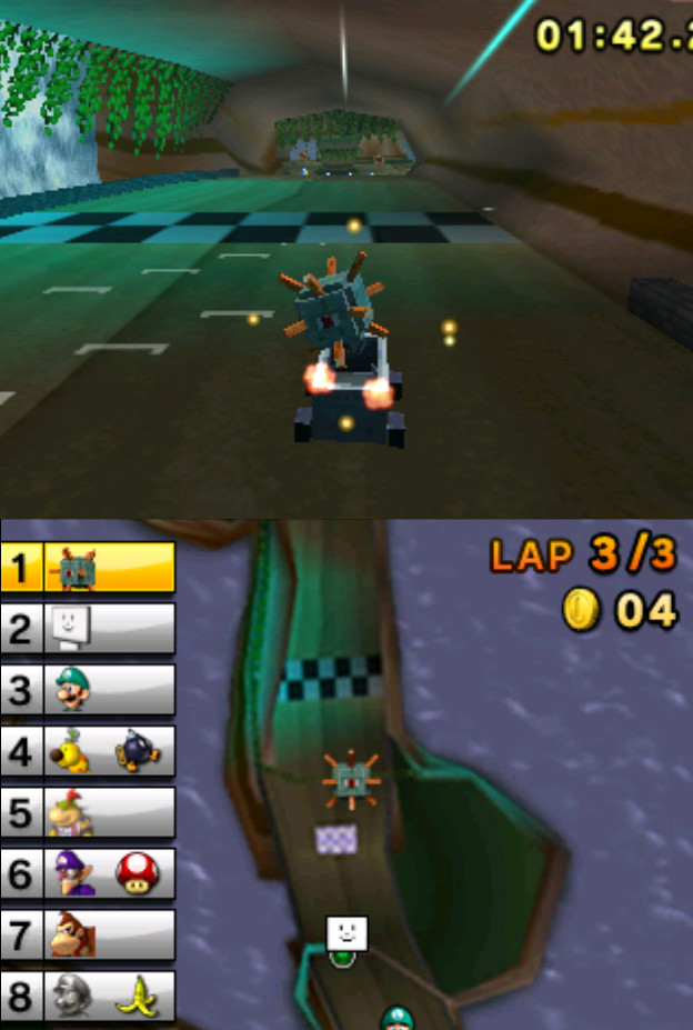 Minecraft Guardian Mod for Mario Kart 7 | MK7 Mods