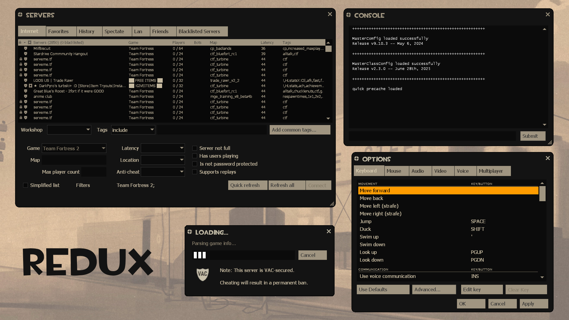 VGUI Facelift Redux Mod for Team Fortress 2 | TF2 Mods