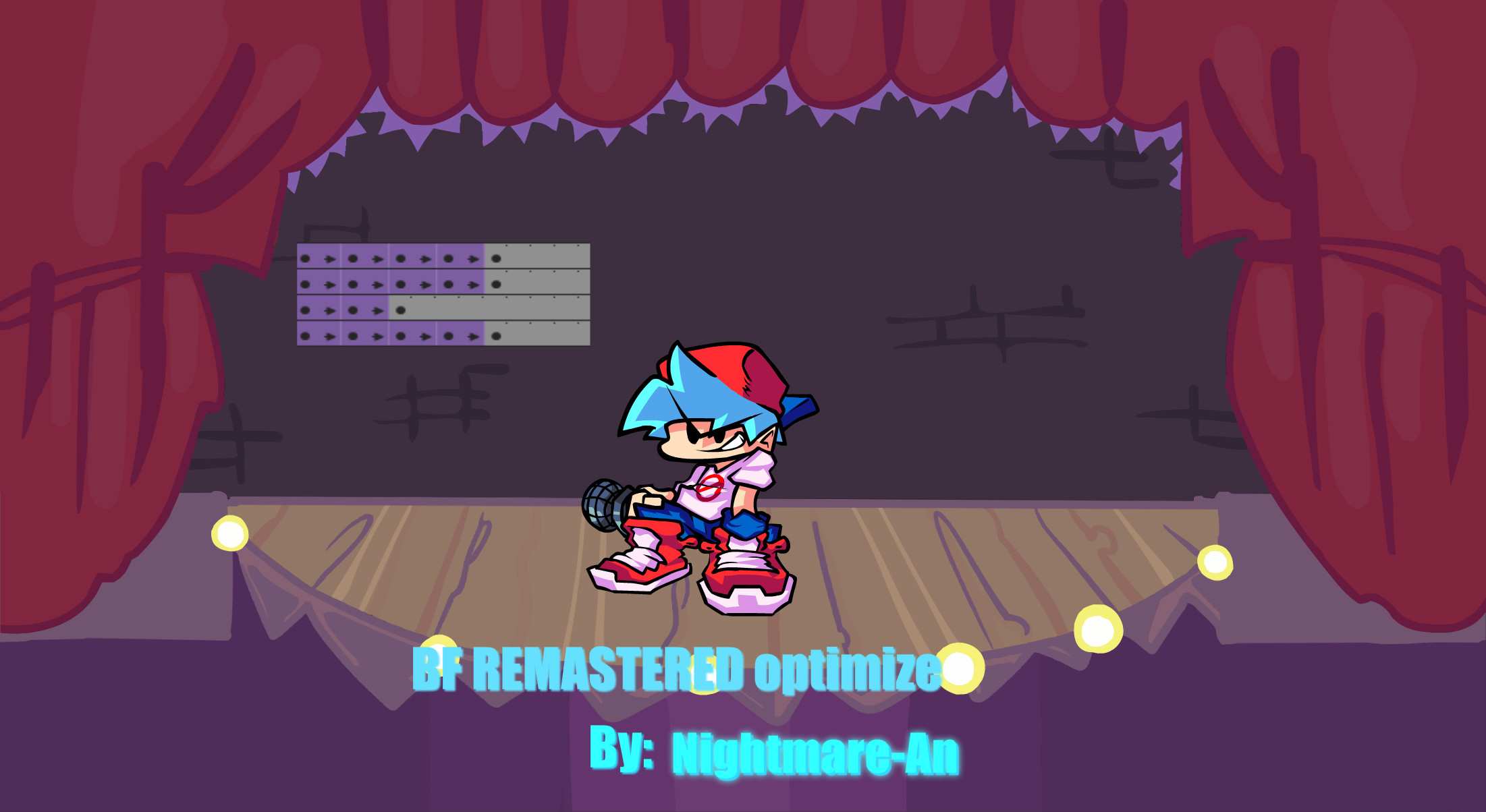 BF REMASTERED optimize（+FLA） Mod for Friday Night Funkin' | FNF Mods