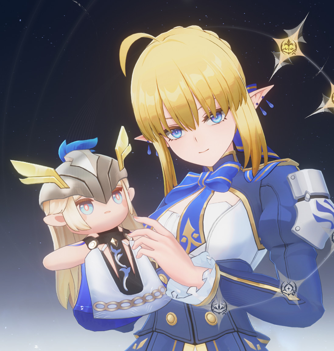 Cartethyia plays Sader in the Starry Skies Train Mod for Wuthering ...