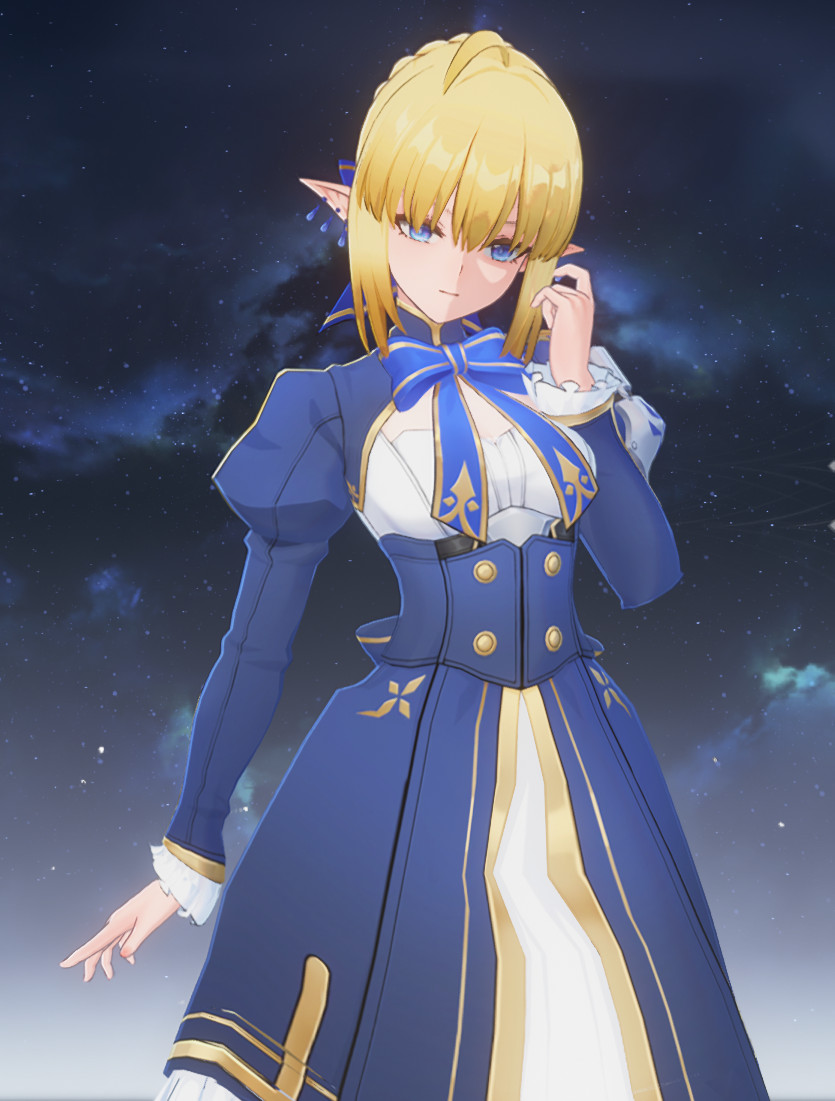 Cartethyia plays Sader in the Starry Skies Train Mod for Wuthering ...