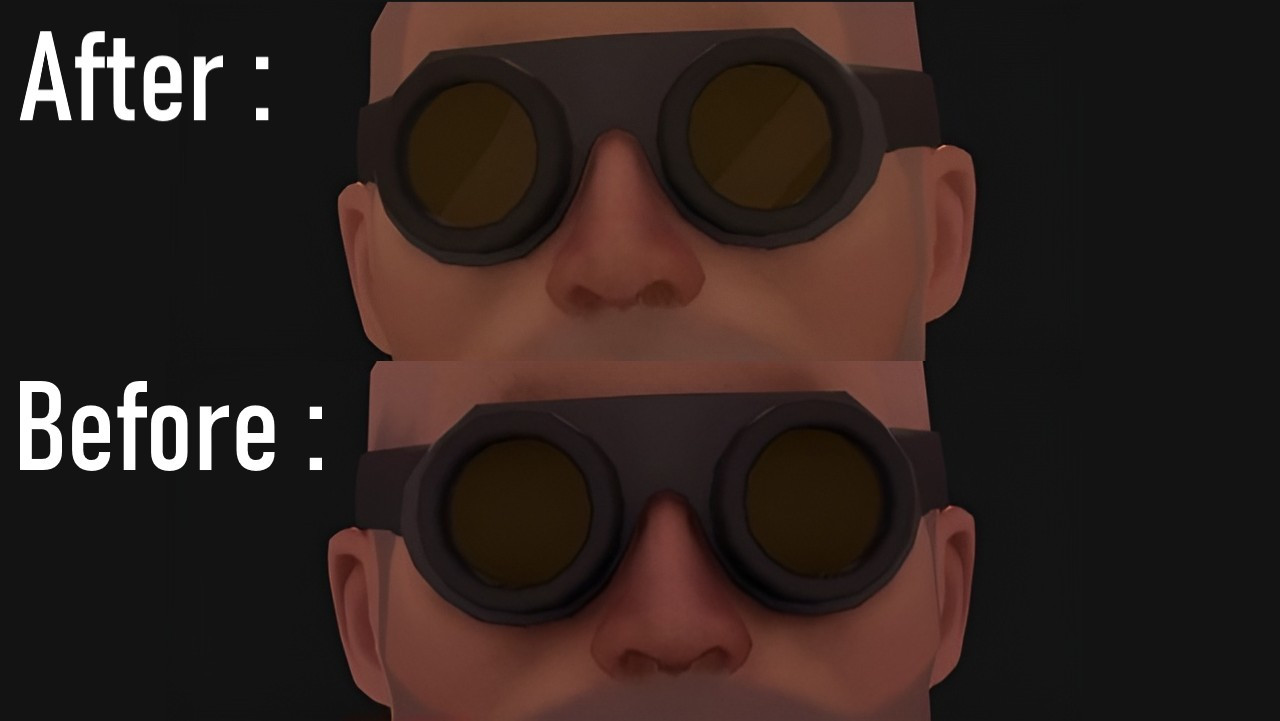 Shiny glasses/goggles (casual compatible) Mod for Team Fortress 2 | TF2 ...
