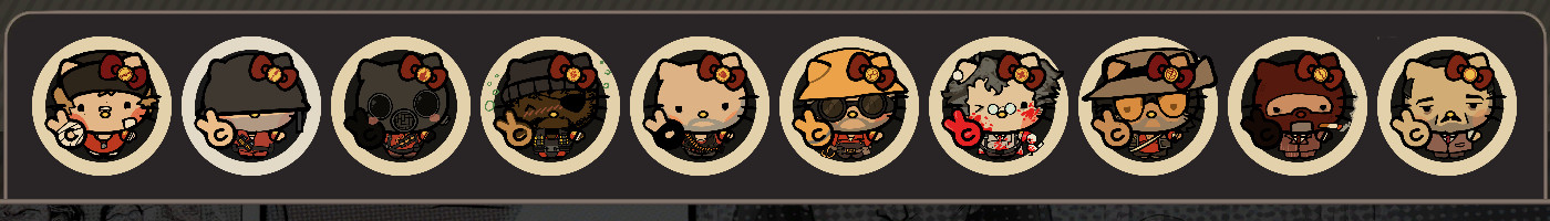 Hello Kitty Loadout Portraits Mod for Team Fortress 2 Classified ...
