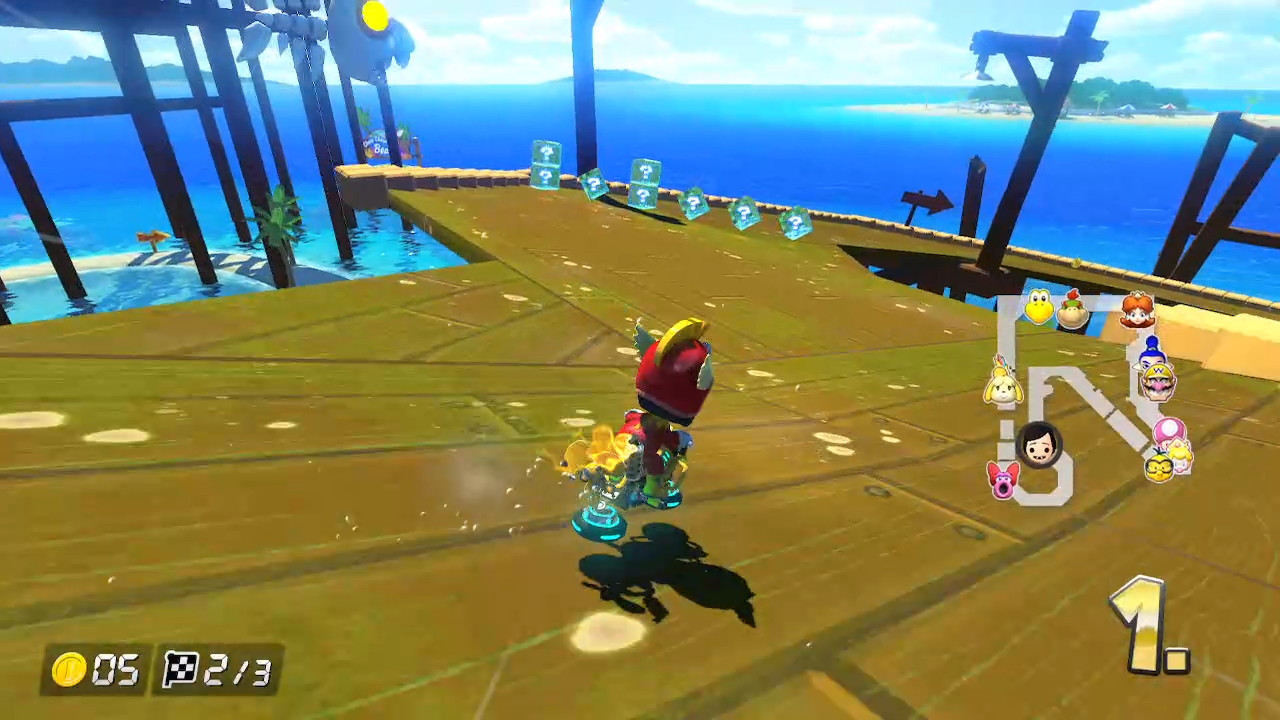 Boo Lake at the beach Mod for Mario Kart 8 Deluxe | MK8D Mods