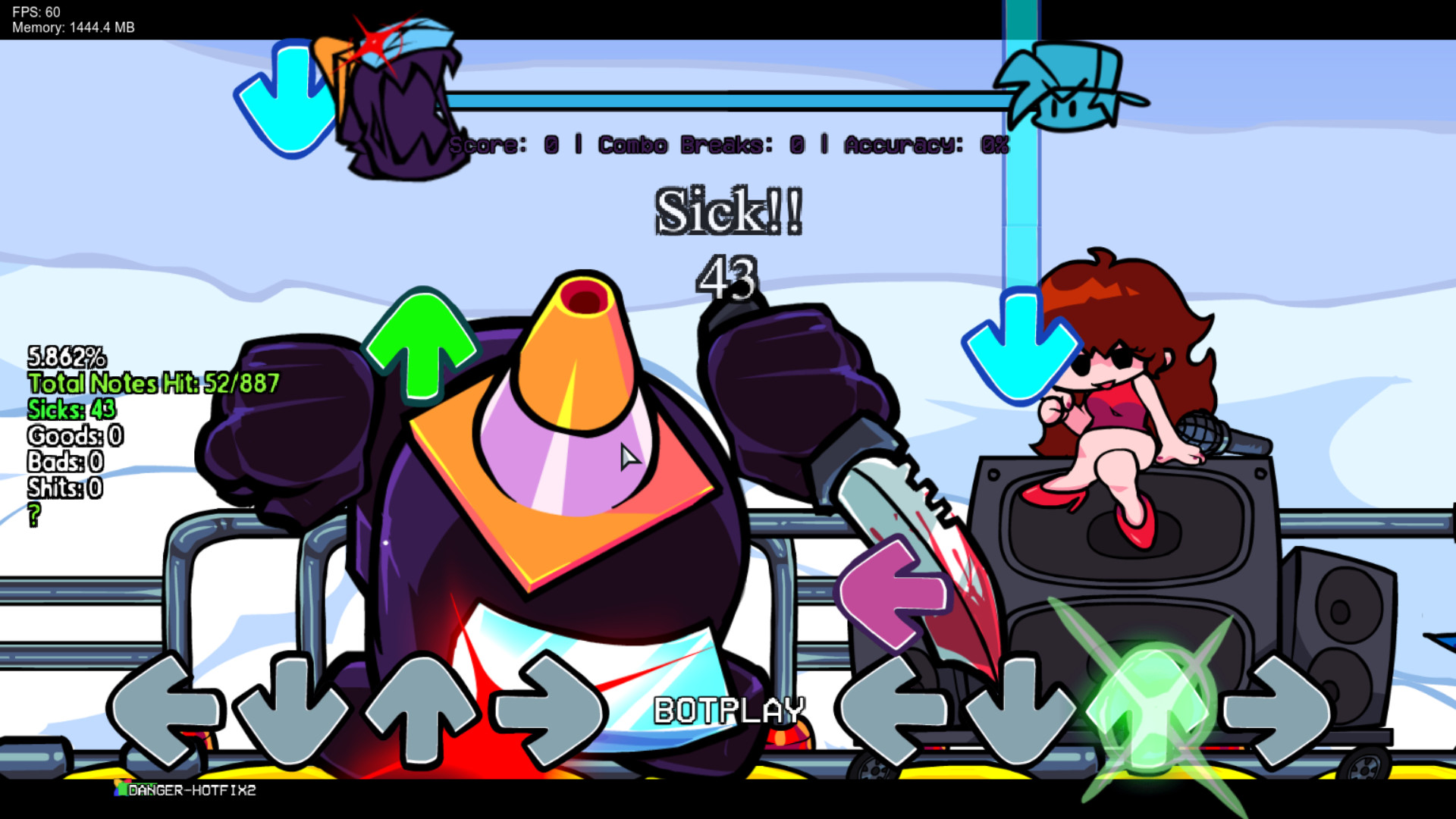 [SENSITIVE CONTENT] Danger Hotfix v2 Playable Mod for Friday Night ...