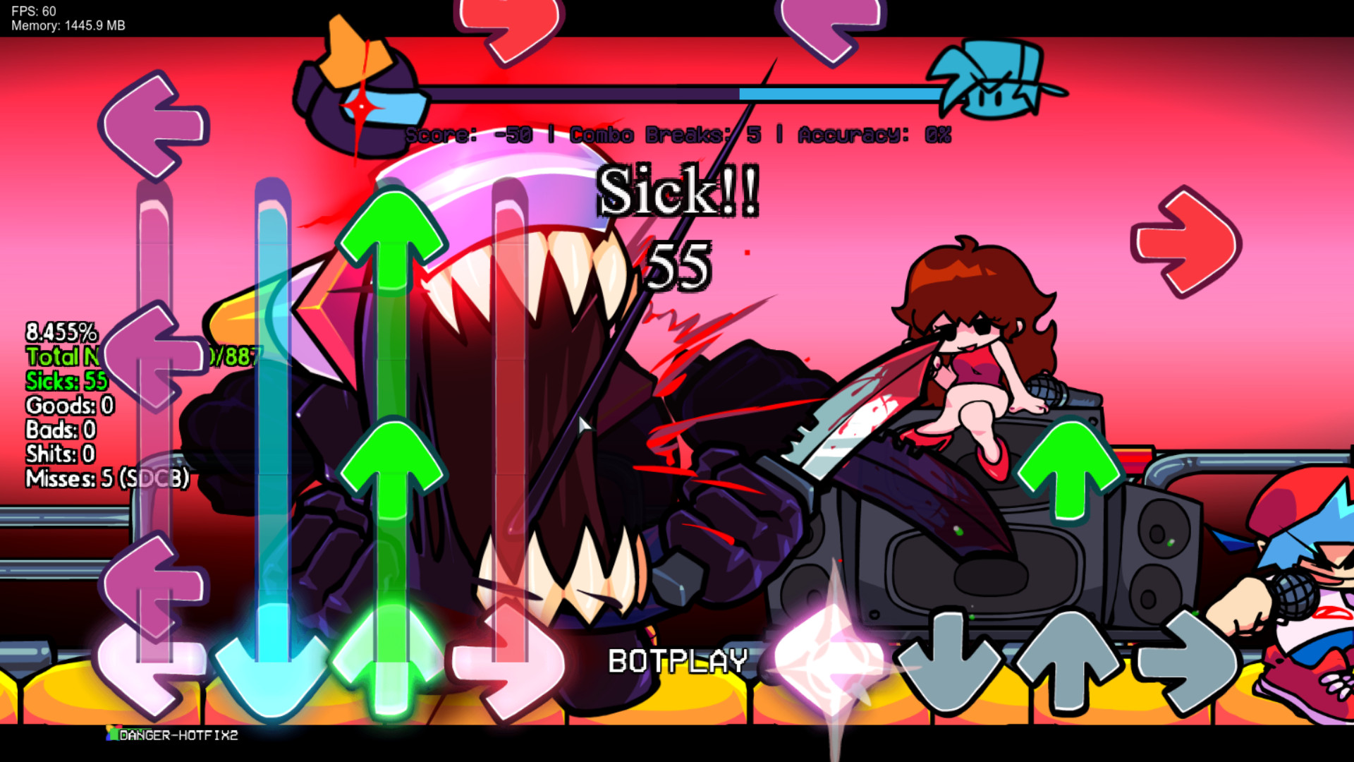 [SENSITIVE CONTENT] Danger Hotfix v2 Playable Mod for Friday Night ...