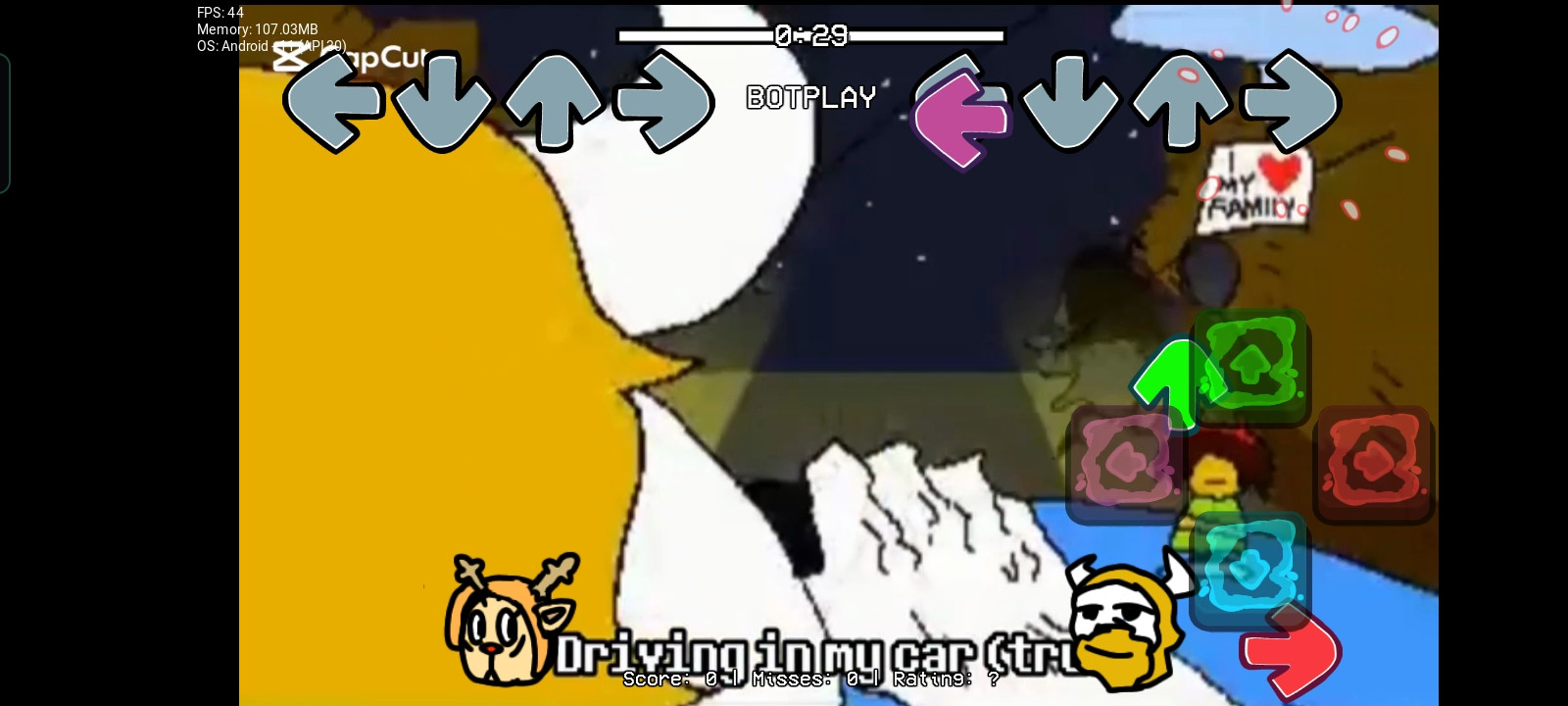 [I am back!!!] Driving in my car [fanchart] Mod for Friday Night Funkin ...